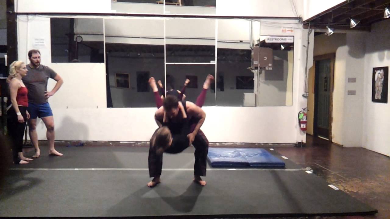 Dancing Butterfly Acro Move - YouTube