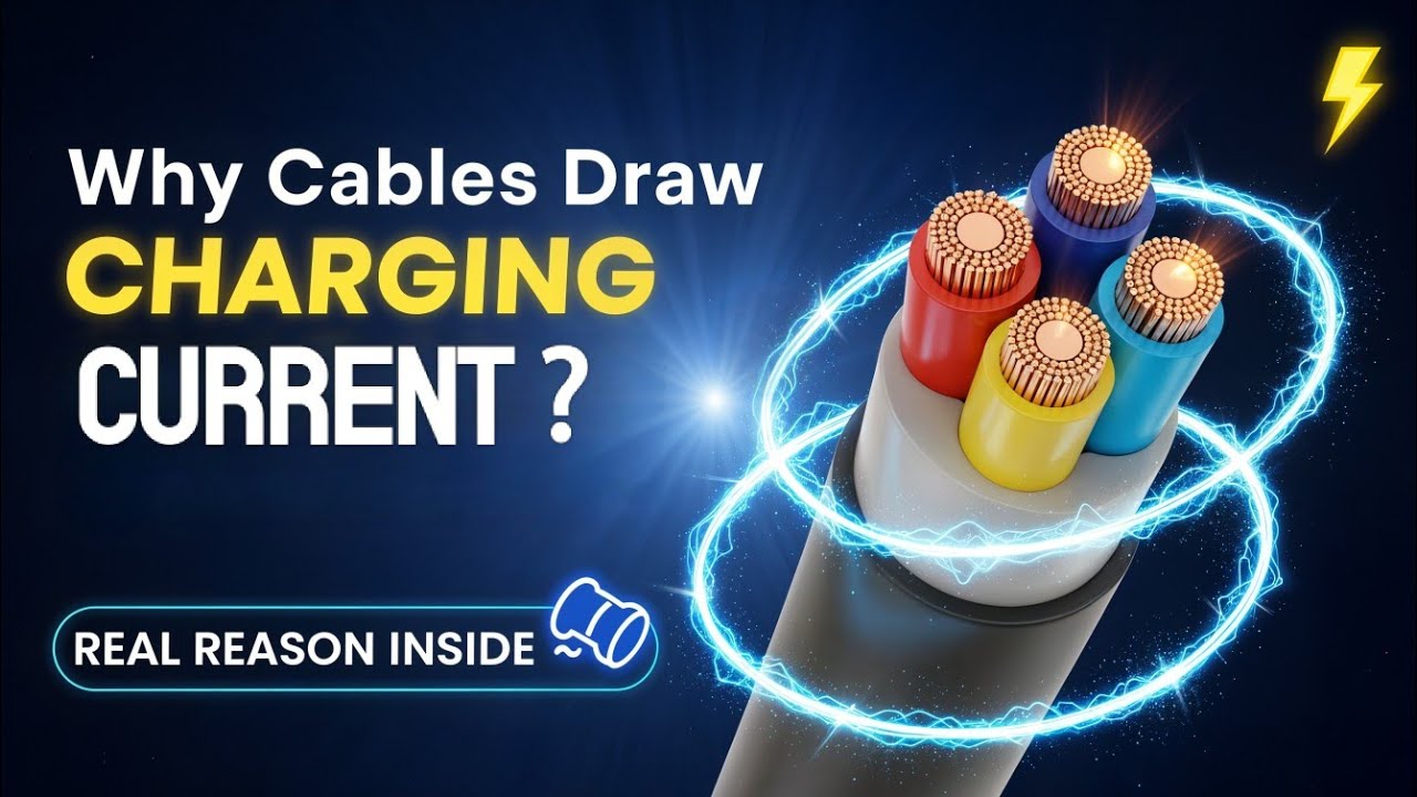 Capacitance of 3-Core Cables Explained | Charging Current | Power ...