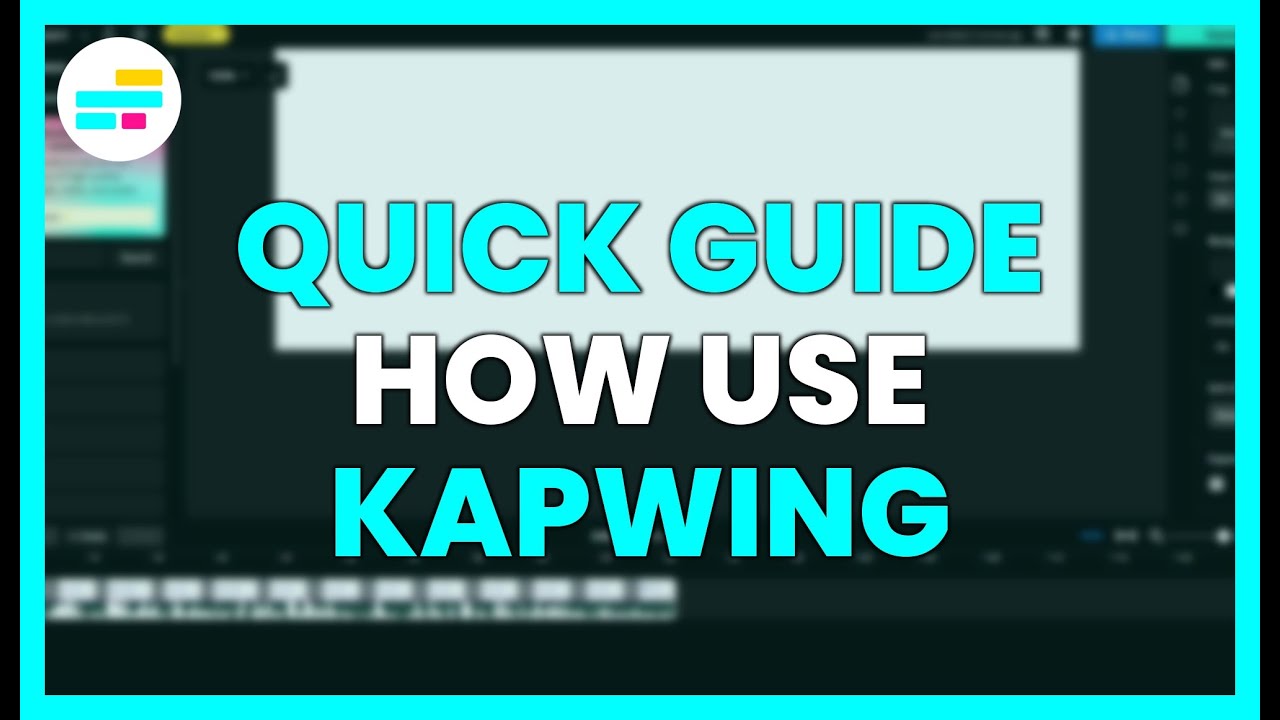 QUICK GUIDE: How to USE the KAPWING EDITOR - YouTube