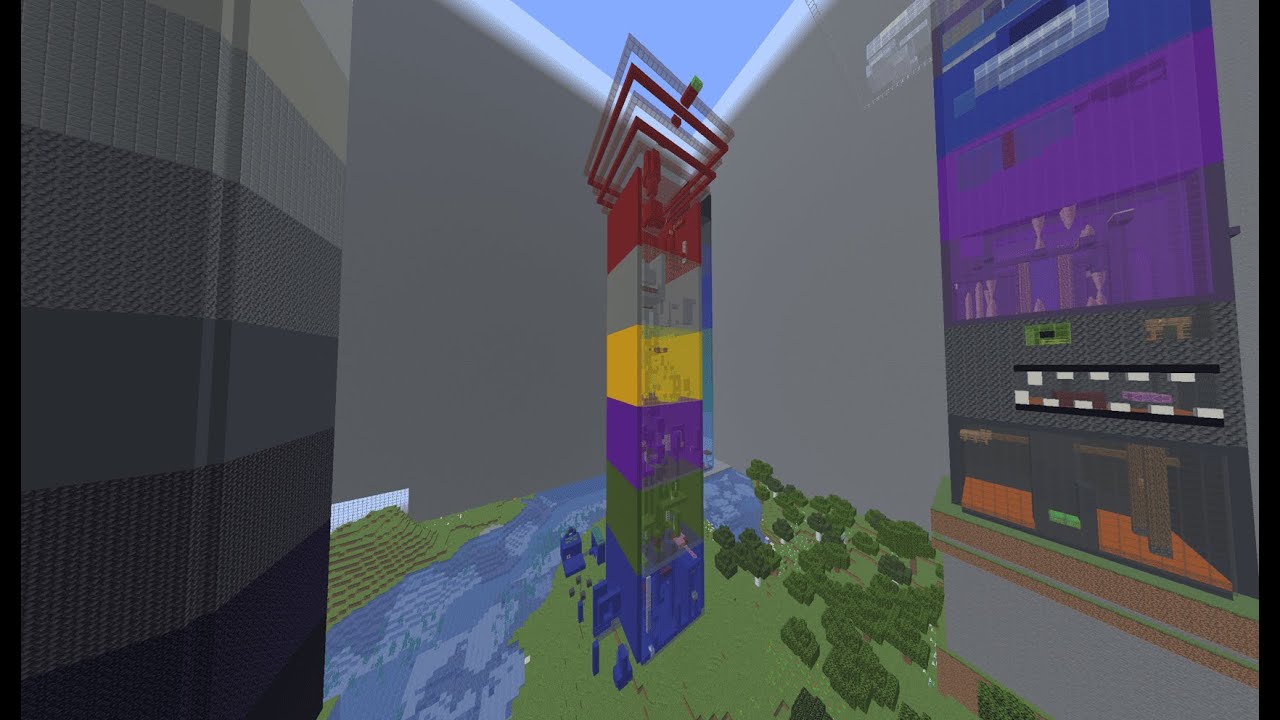 EToH in Minecraft Biome 1 - Steeple of The Multicolor Bastion (SoTMB ...