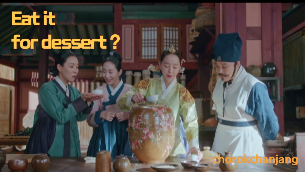 Learning to drink dessert : KDrama Episode | mrqueen cooking scene ...