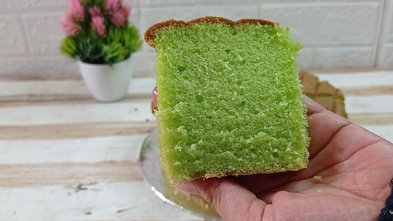 BOLU PANDAN PANGGANG SUPER LEMBUT || MOIST DAN ENAK - YouTube