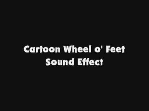 Cartoon Wheel o' Feet SFX - YouTube