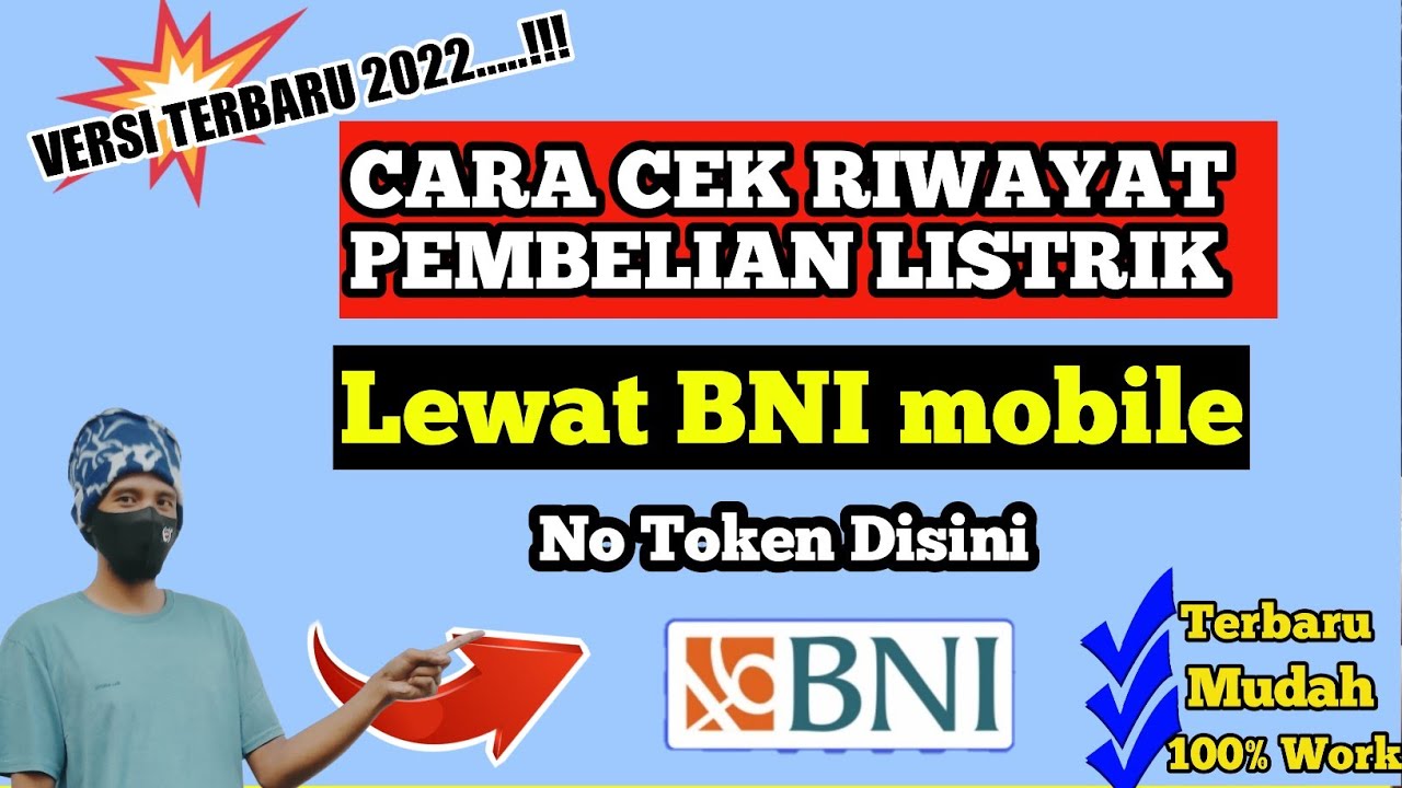Cara Melihat Riwayat Pembelian Token Listrik Di Bni Mobile Banking ...