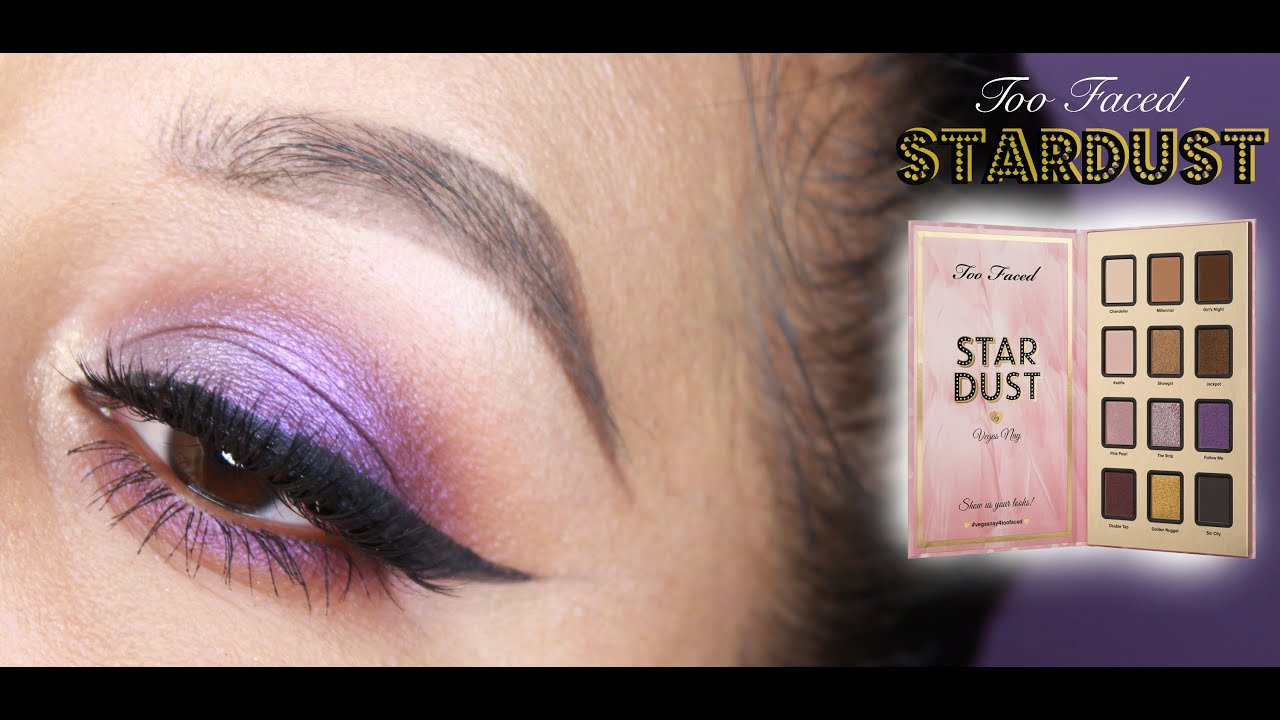 Too Faced Stardust Makeup Look - YouTube