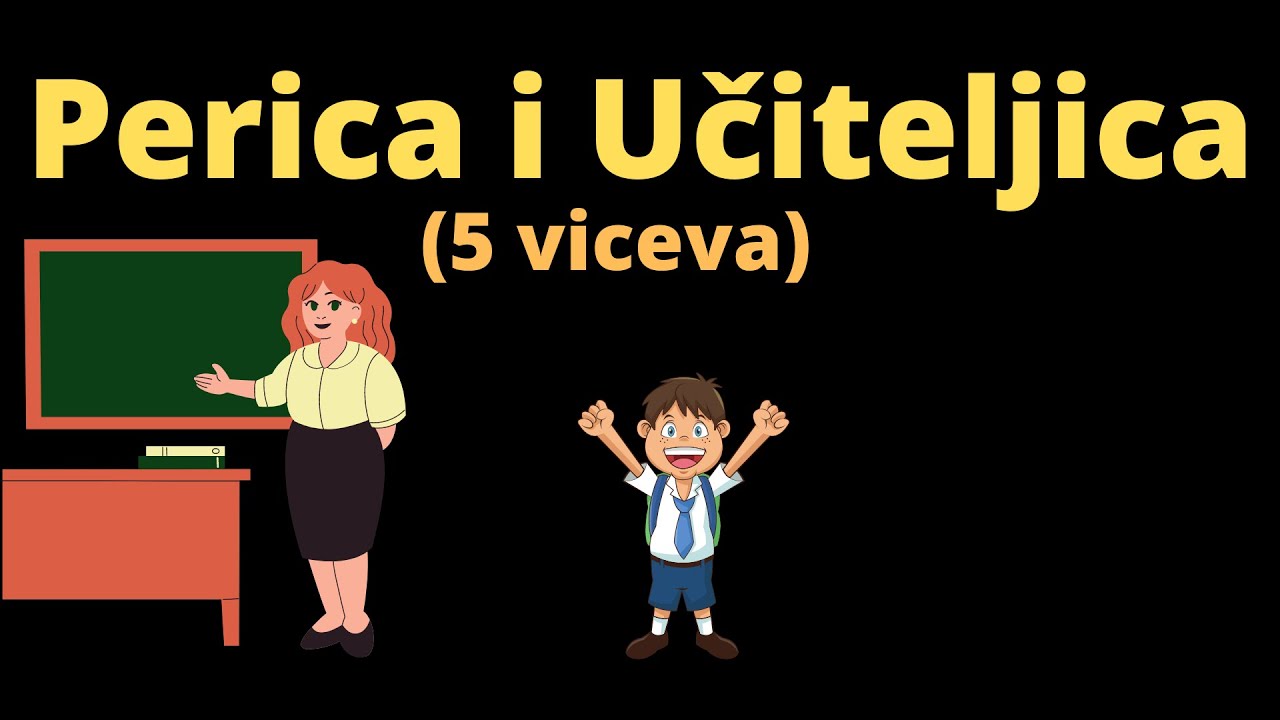 Perica i Učiteljica (5 viceva o Perici i Učiteljici) - YouTube