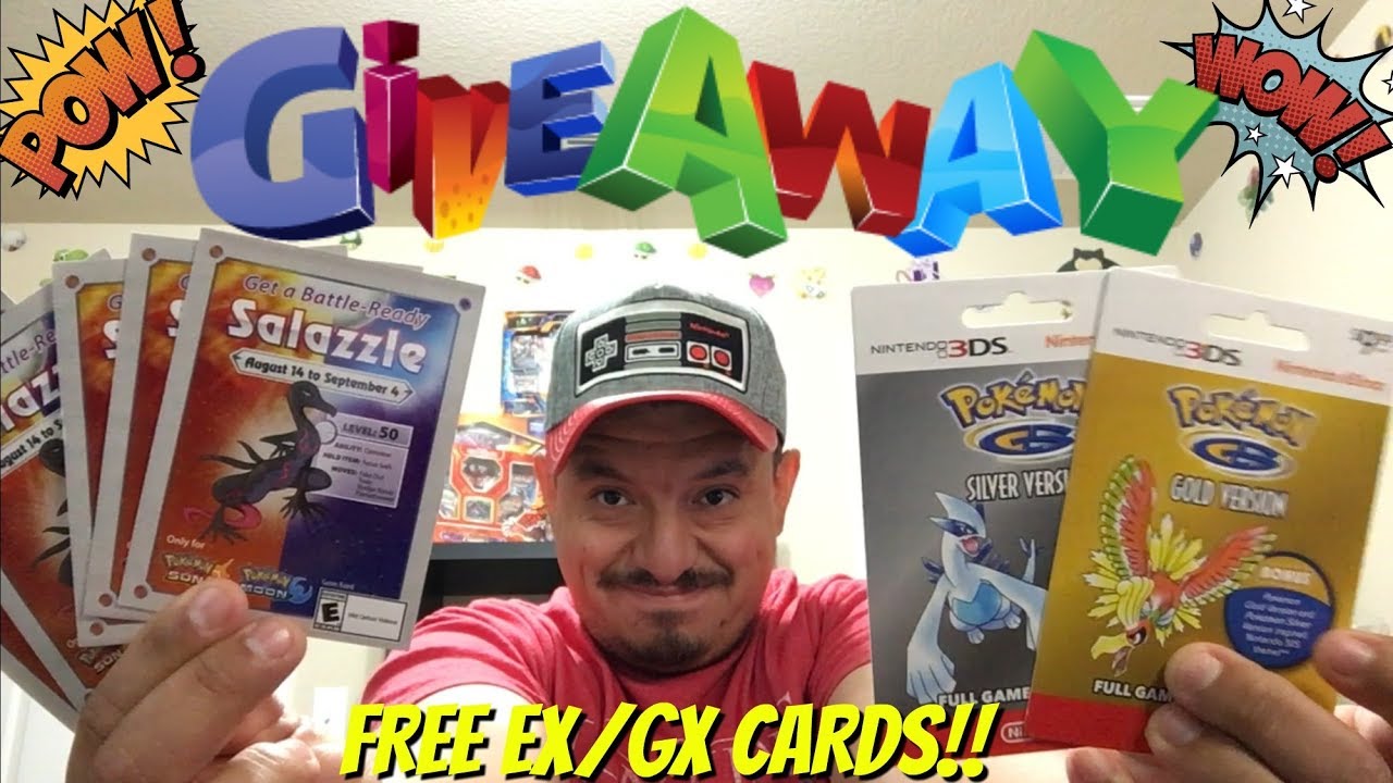 **GIVEAWAY** POKEMON SILVER & GOLD DIGITAL CODES + POKEMON EX/GX ...