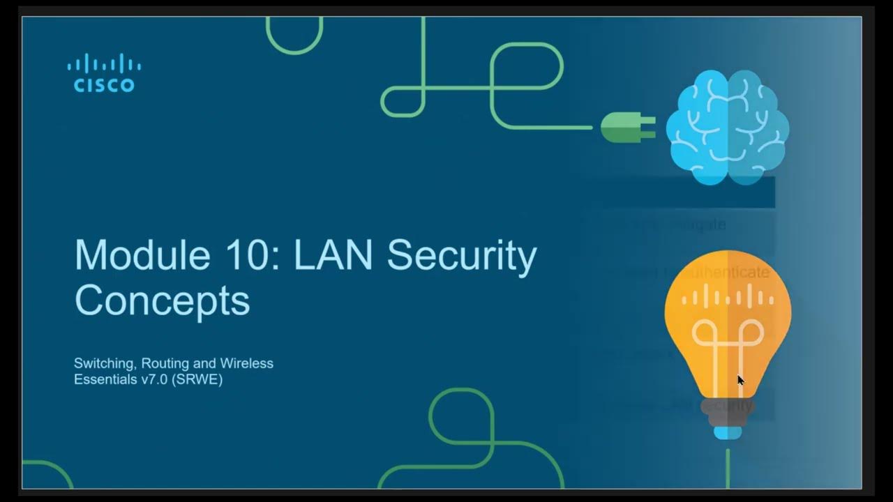 Module 10: LAN Security Concepts شرح عربى - YouTube