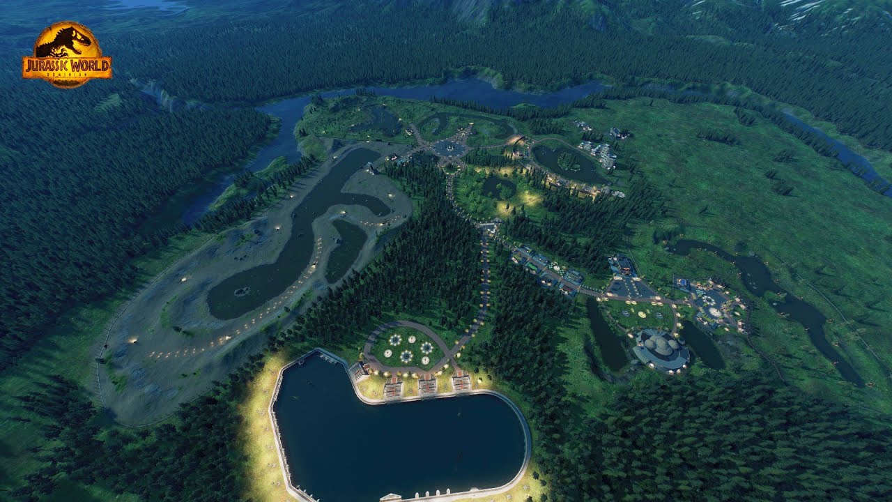 Jurassic World Evolution 2: Full Carnivore Park Tour - YouTube