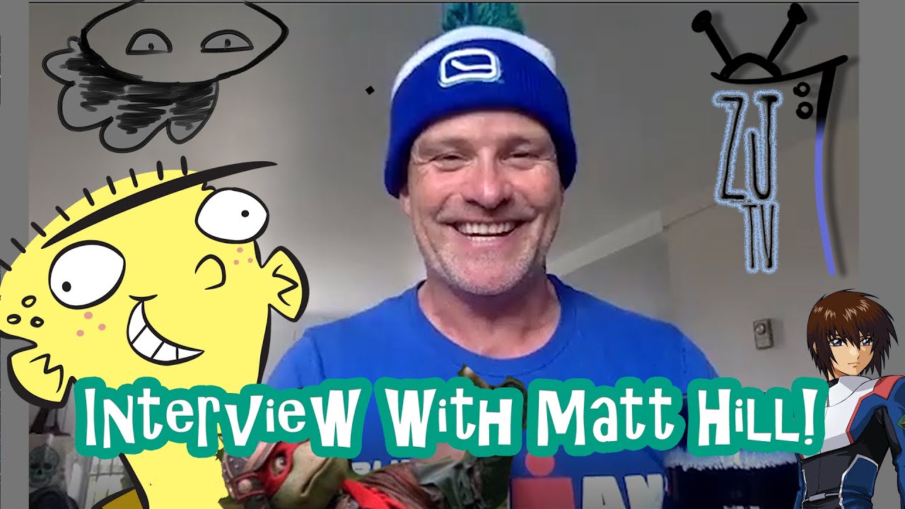 Interview With A Voice Actor - Matt Hill #90scartoons - YouTube