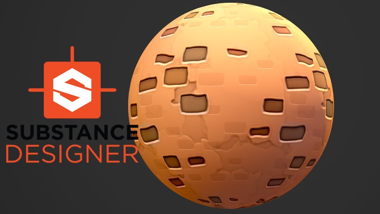 Substance Designer - Stylized Stucco Wall - YouTube