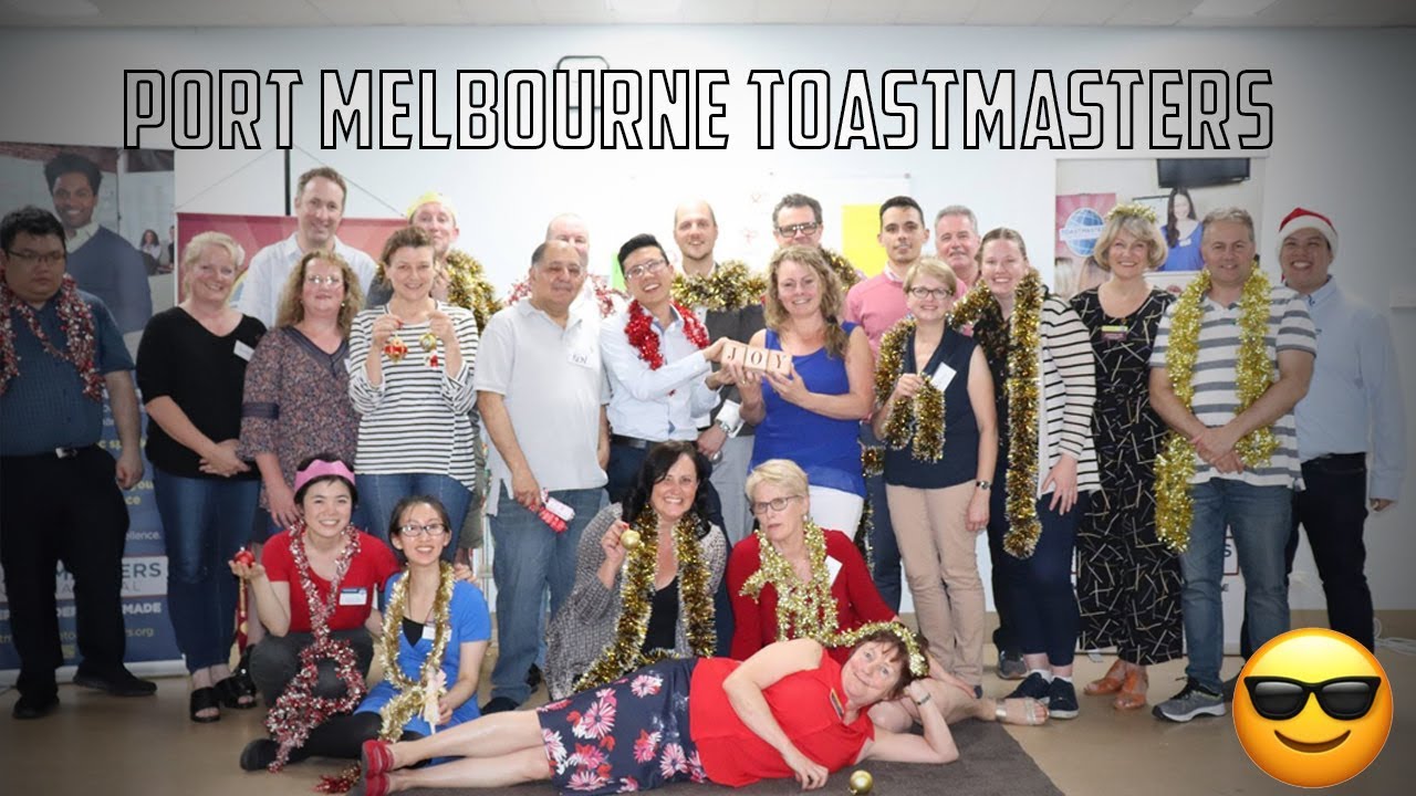 Port Melbourne Toastmasters achieves 10 out of 10 DCP 2018-2019 - YouTube