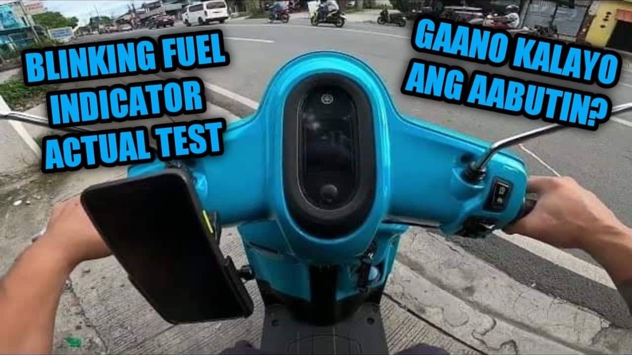 MOTOHUSTLE | YAMAHA FAZZIO FUEL INDICATOR TEST - YouTube