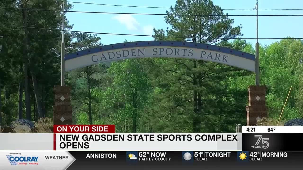 New Gadsden State sports complex opens - YouTube