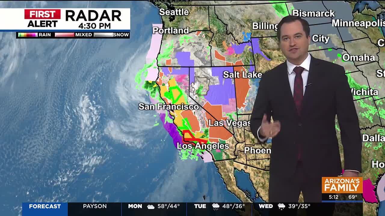 Storm heading to metro Phoenix sparks First Alert Weather days - YouTube