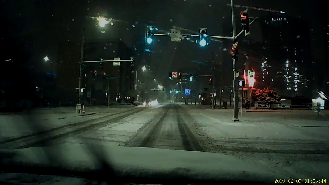 DriveCam/DashCam - Seattle Snow Driving FEB 8 2019 (v639) - YouTube