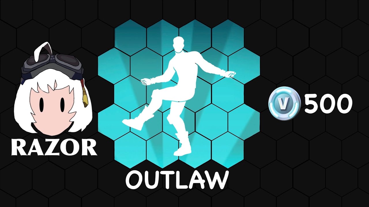 OUTLAW | Fortnite Emote | Using Razor from Battle Breakers - YouTube