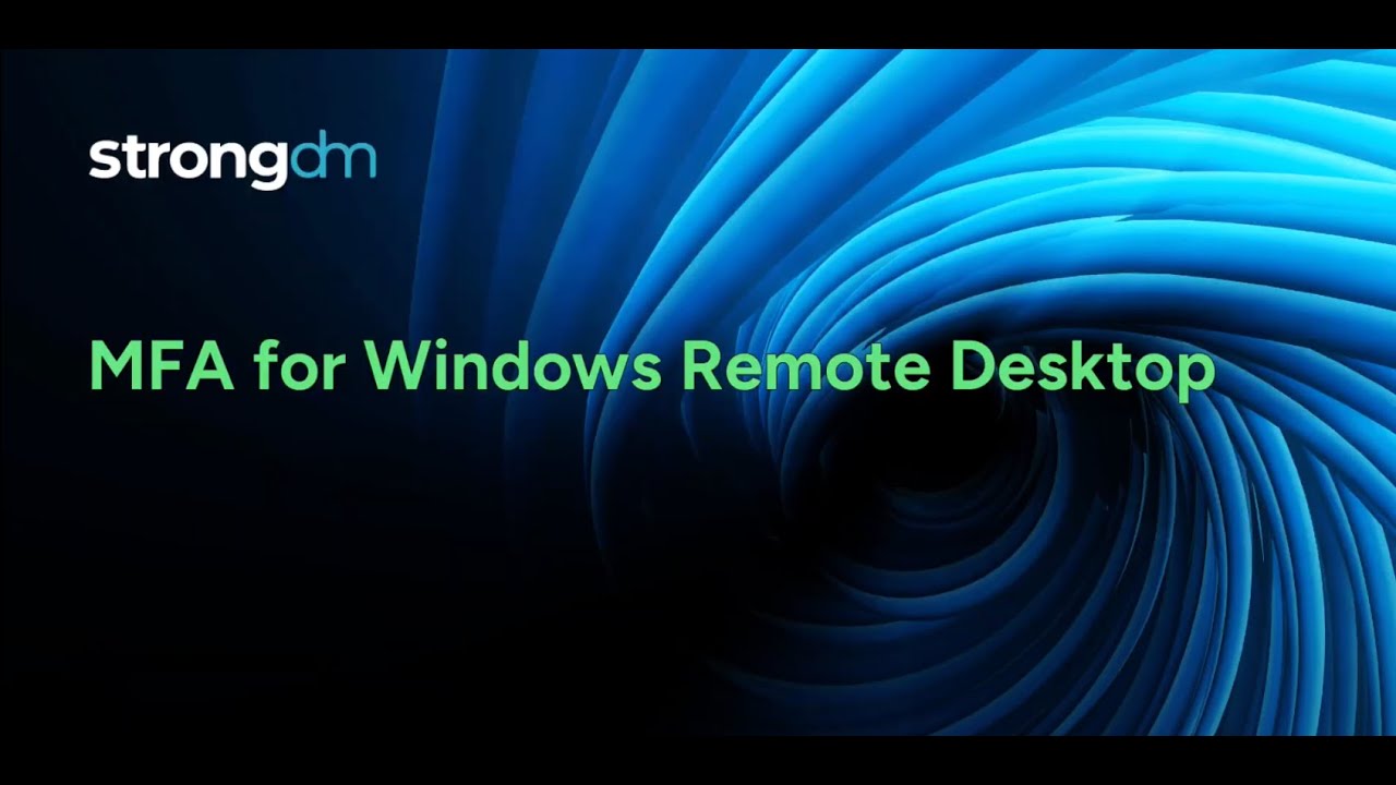MFA for Windows Remote Desktop - YouTube