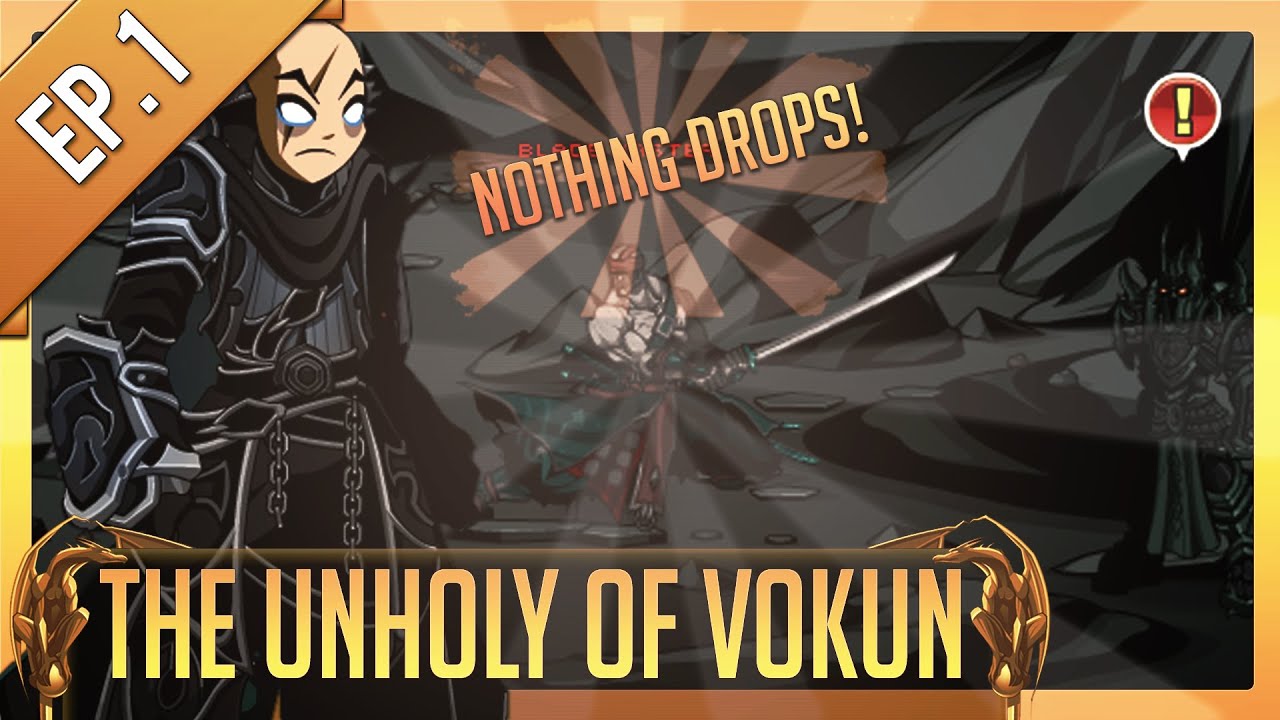 =AQW= Quest to 'Unholy Of Vokun' Armor #1 - No drops! - YouTube