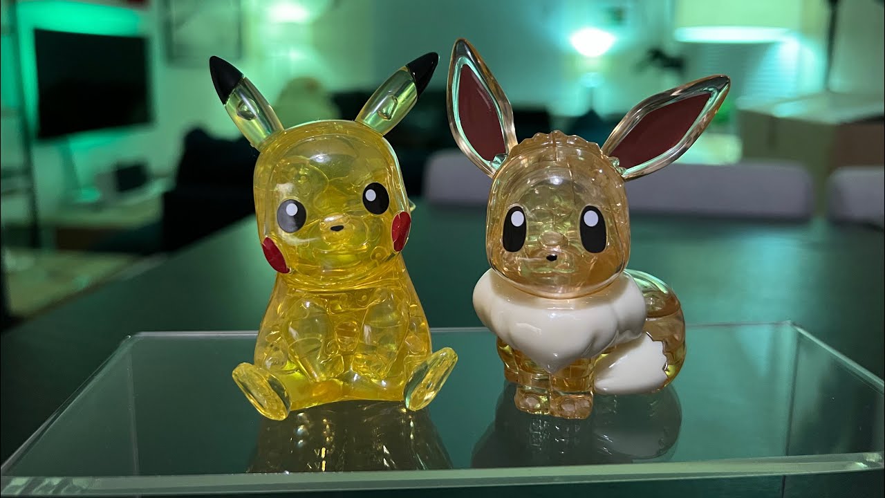 Crystal Puzzle: Pikachu + Eevee - YouTube