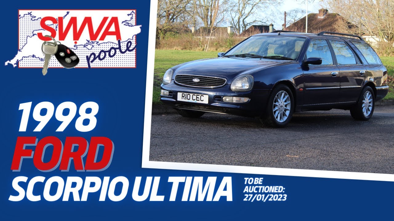 LOT 17 - Ford Scorpio Ultima Estate 1998 | SWVA 27th January 2023 ...