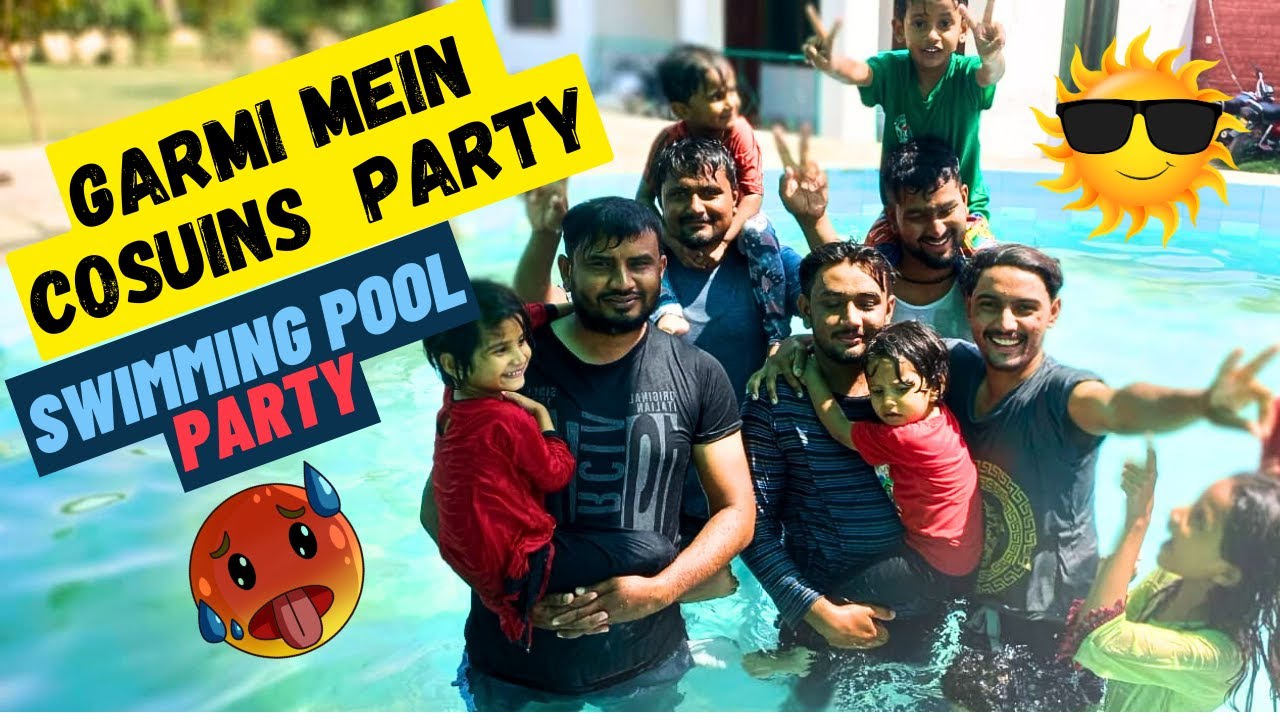 Epic Swimming Pool Party with Cousins😂🤣! | Fun, Laughter, and Splash ...