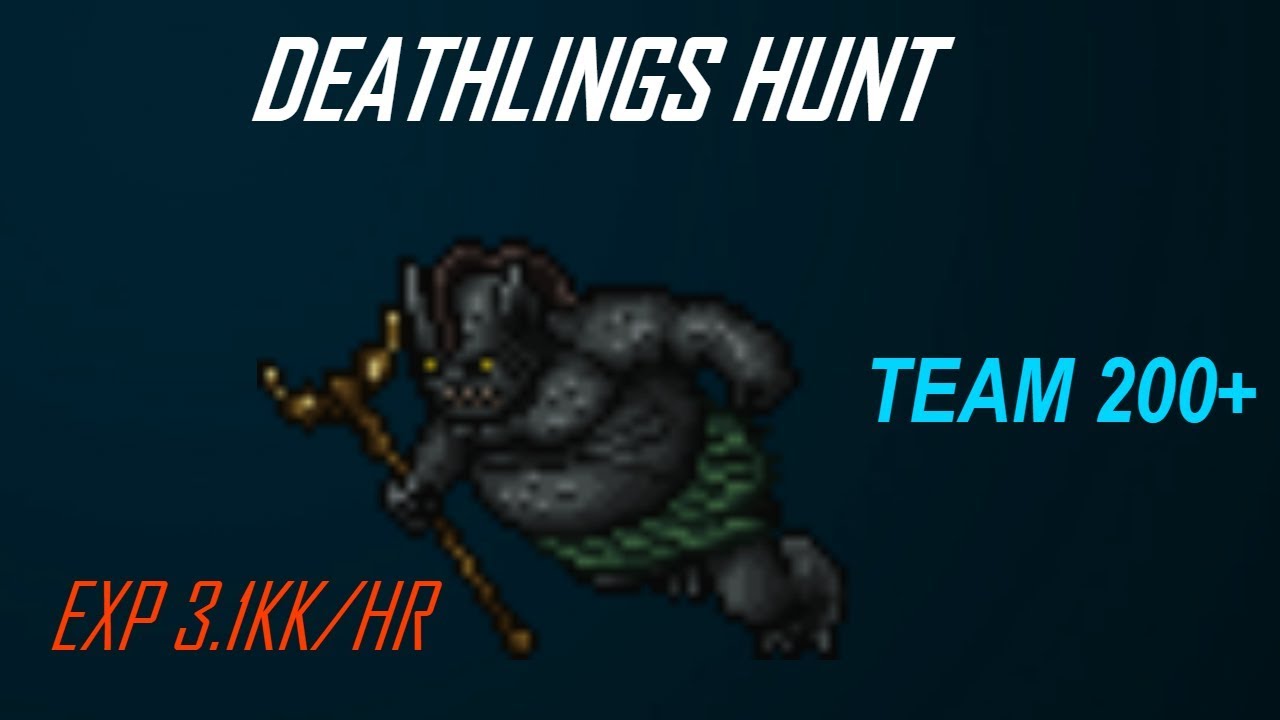 [Tibia - Team hunt 230+] Deathlings Scouts - YouTube