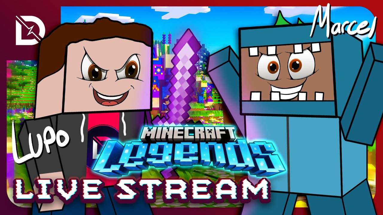 🔴 MINECRAFT LEGENDS EARLY ACCESS W/ BASICALLYIDOWRK - YouTube