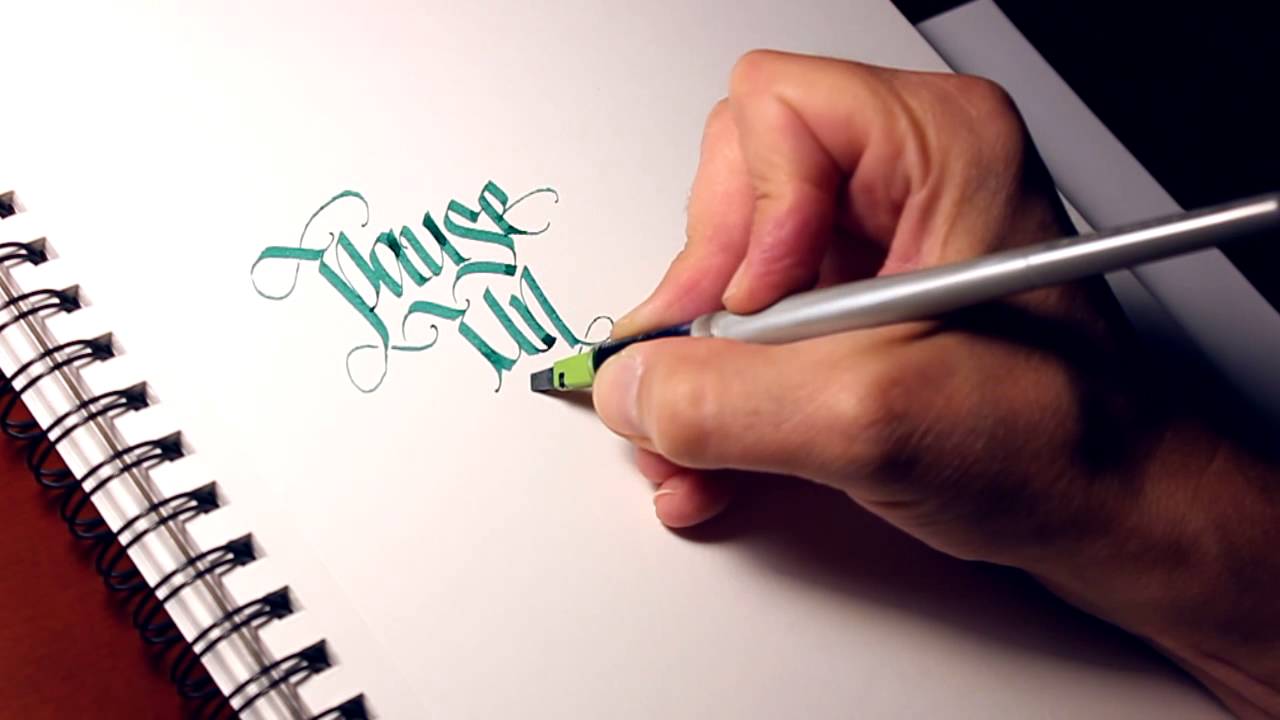 Mindcrack Calligraphy - PauseUnpause - YouTube