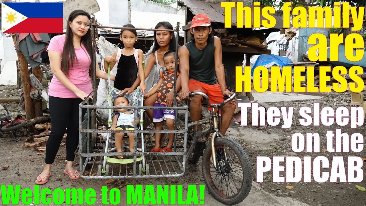Travel to the Philippines and Meet Local Filipinos. Homeless Filipino ...