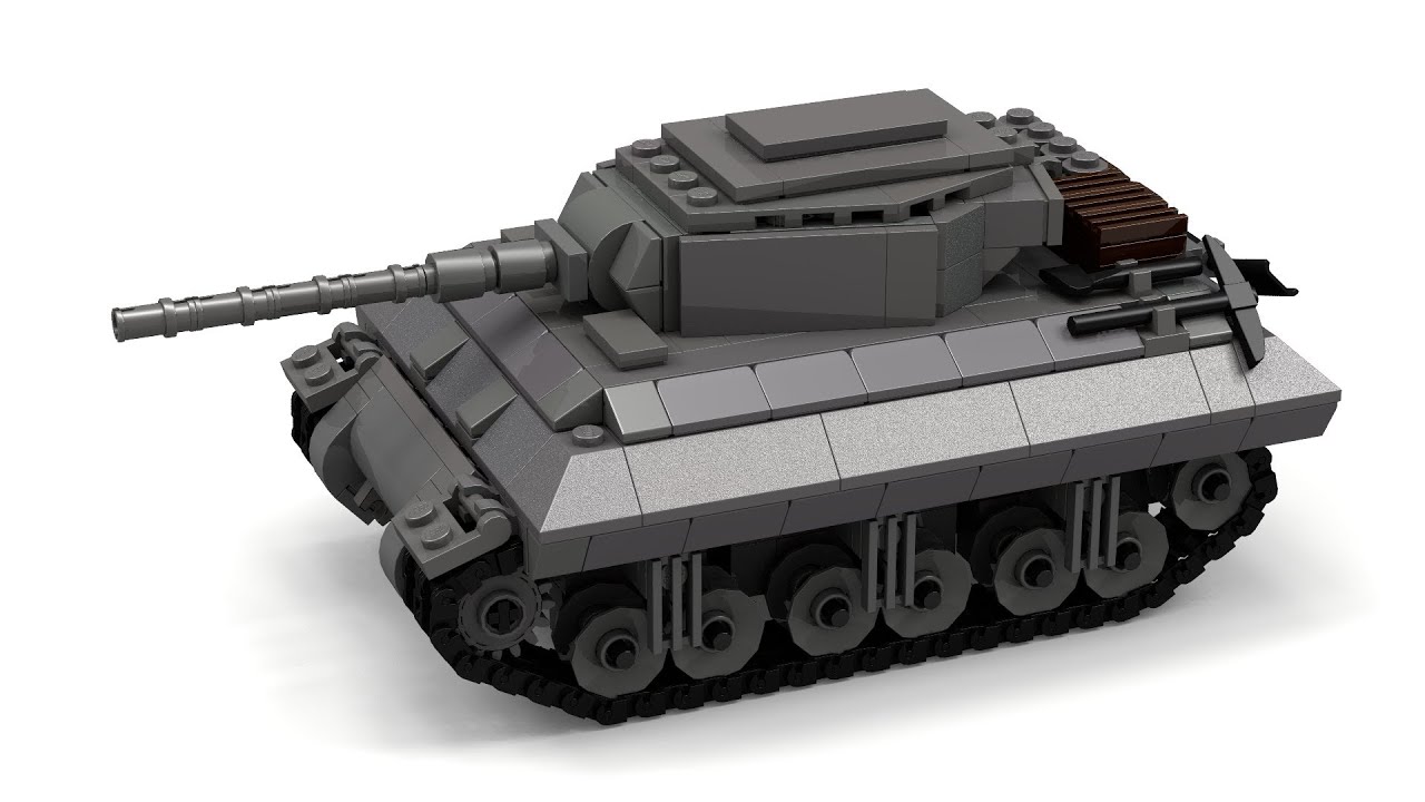 Lego WWII M10 Wolverine Tank Destroyer Instructions - YouTube