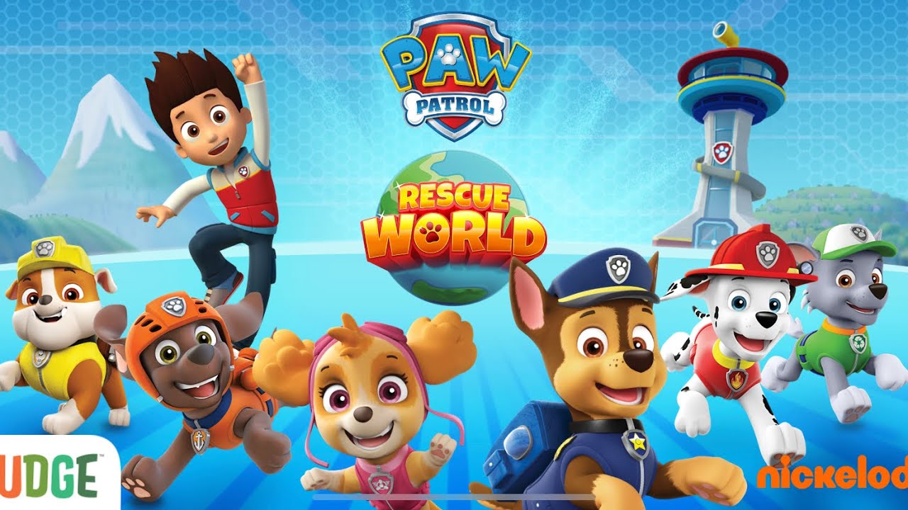 Permainan paw patrol bersama anjing-anjing yang lucu banget - YouTube
