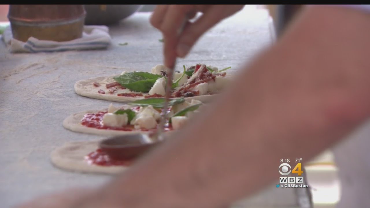 Hundreds Waited In Long Lines For Their Delicacy--Pizza - YouTube