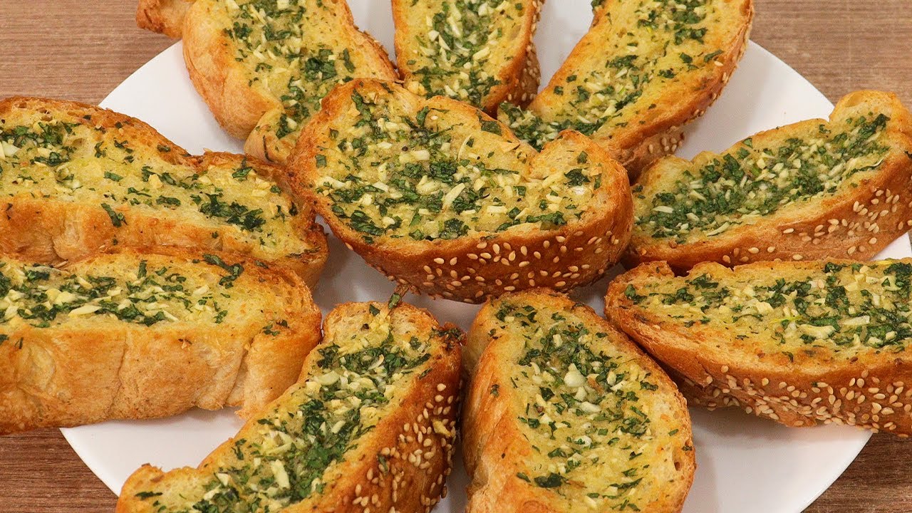 DELICIOSO PAN DE AJO - YouTube
