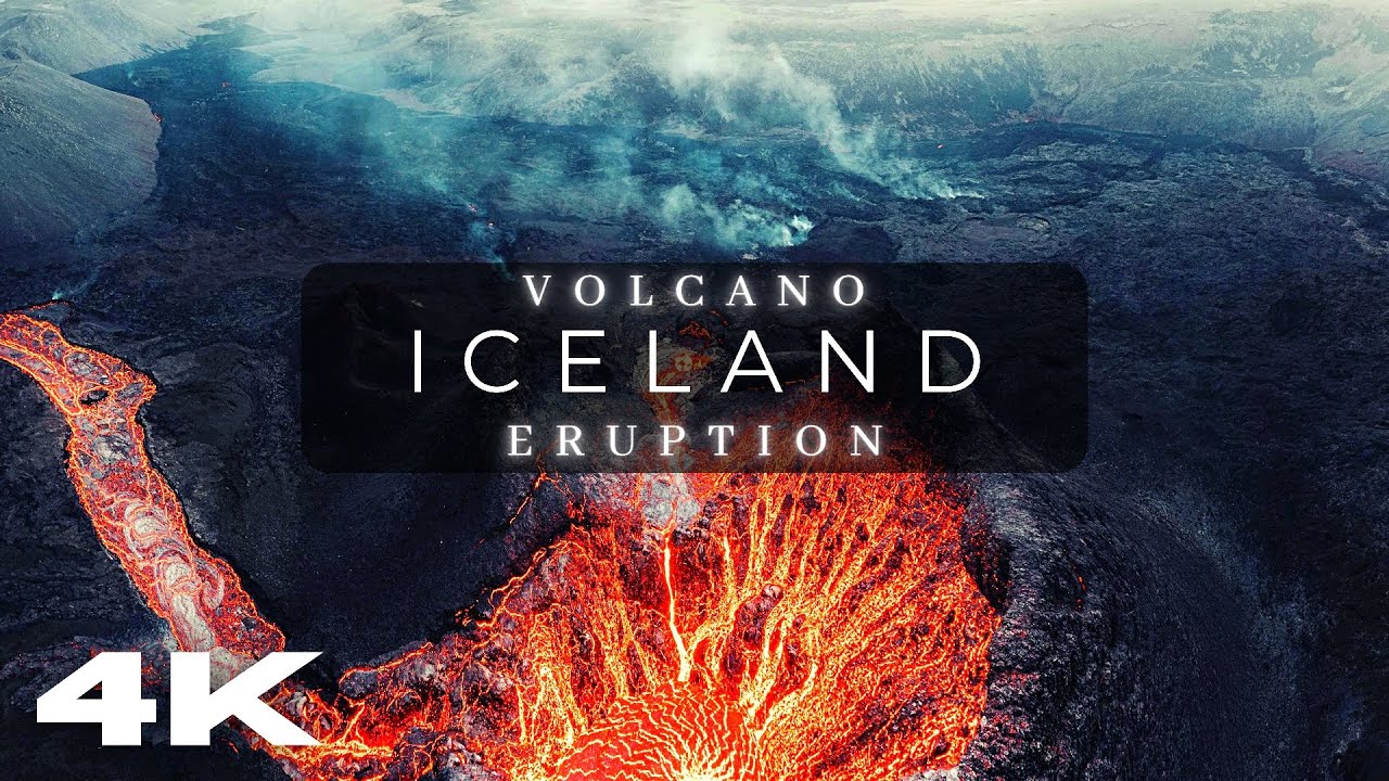 Iceland Volcano Eruption | 4K Cinematic Drone Footage - YouTube