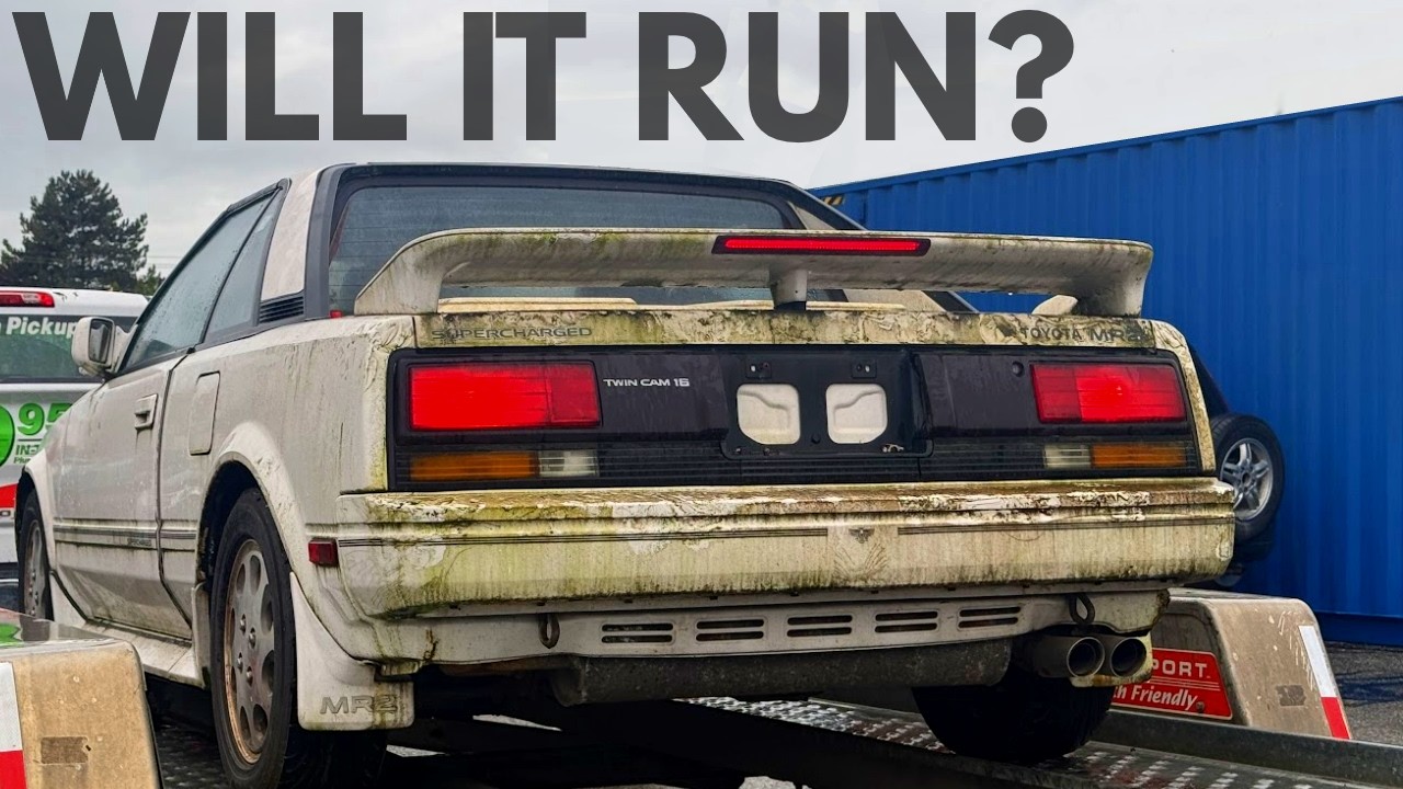 Abandoned Supercharged AW11 Rescue - YouTube