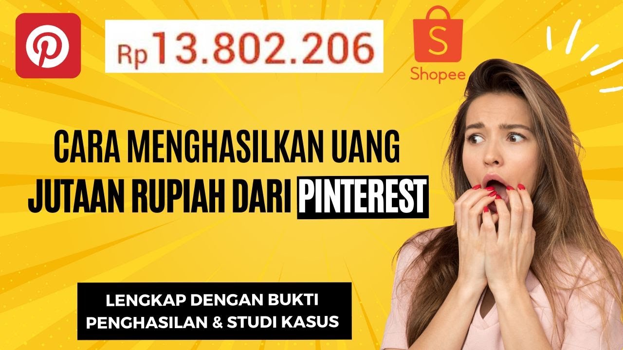 Cara Menghasilkan Uang dari Pinterest dan Shopee Affiliate - YouTube