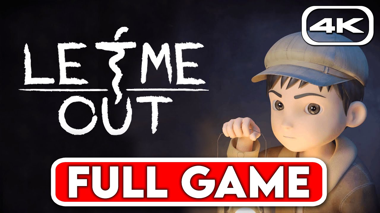 LET ME OUT Gameplay Walkthrough FULL GAME [4K 60FPS] - No Commentary ...