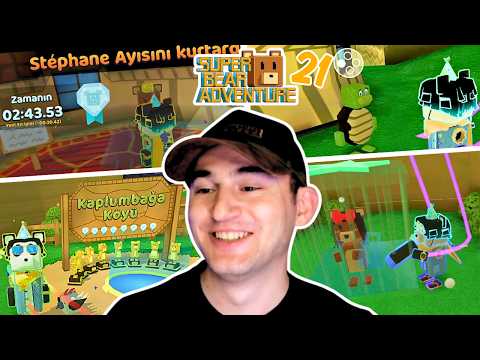 TÜM AYILAR ARTIK ELMAS! (Kaplumbağa Köyü)💎🐢 | Super Bear Adventure #21 - Süper ayı