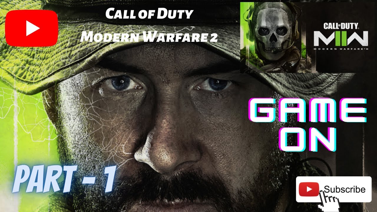 Call of Duty II COD II MODERN WARFARE 2 - Part 1 Game Play (Al - Mazrah) - YouTube