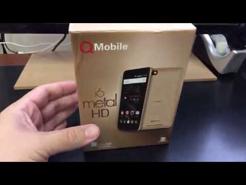 QMOBILE i6 METAL HD DUAL SIM Unboxing Video – in Stock at www.welectronics.com