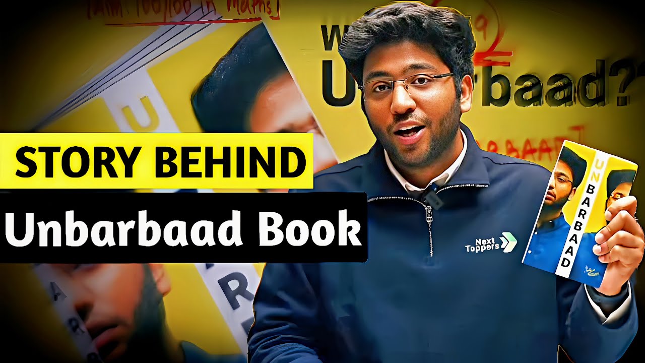 Story behind UNBARBAAD Book! 🔥🔥#class10#shobitnirwan - YouTube