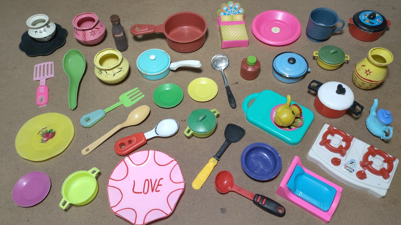 4 Minutes Satisfying With Unboxing Tiny Cooking Set Collection Review ...
