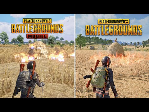 PUBG Mobile vs PUBG PC - Details and Physics Comparison [ 2026 ]
