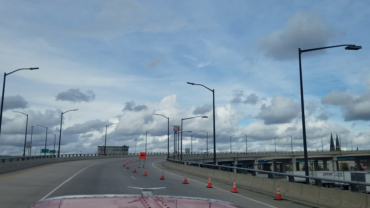 Ambassador Bridge Crossing Into Canada। Detroit, MI to Windsor, ON ...