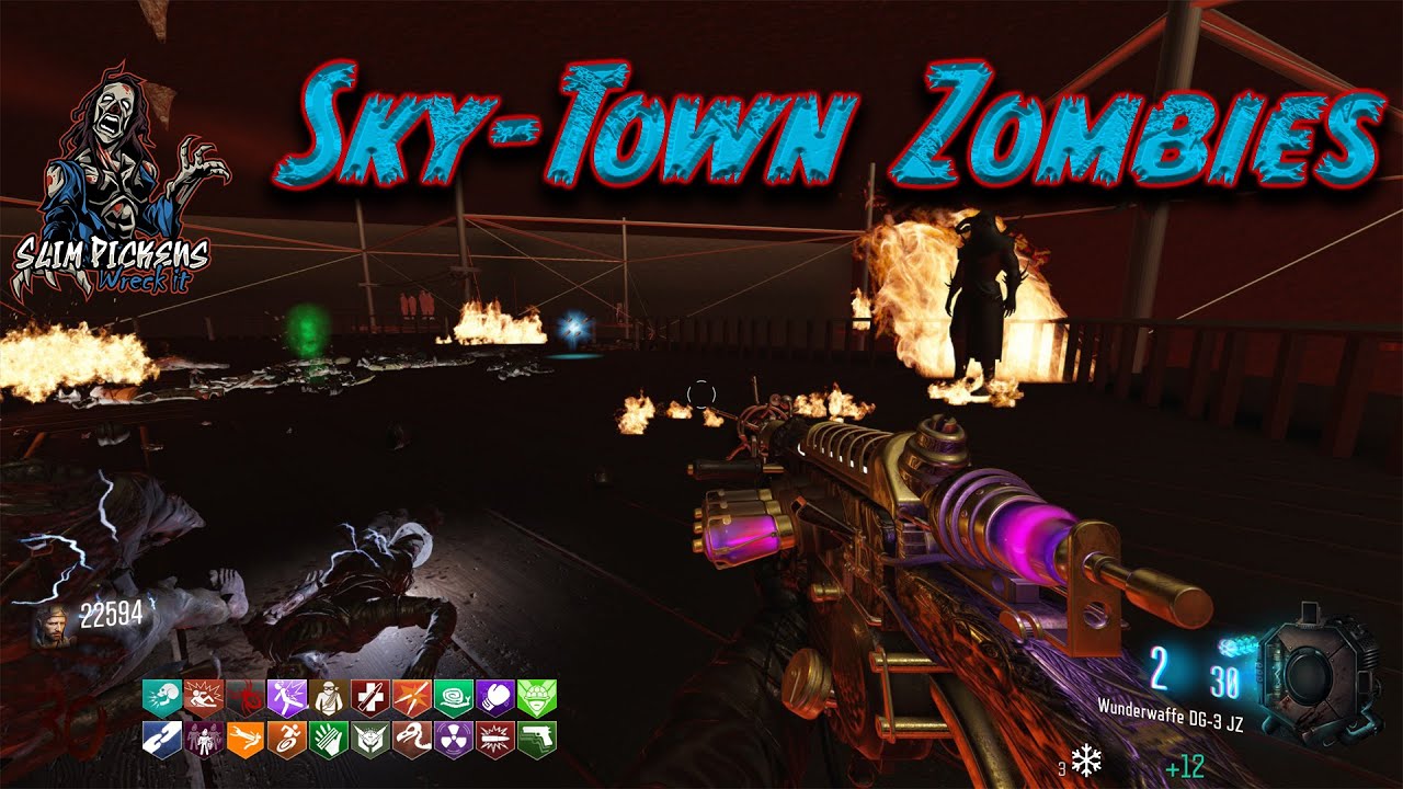 Sky-Town Parkour Zombies - YouTube