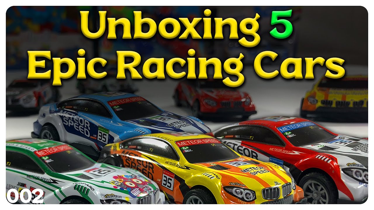 "Unboxing 5 Epic Racing Cars: Speed, Detail & Surprises Inside! | Ani ...