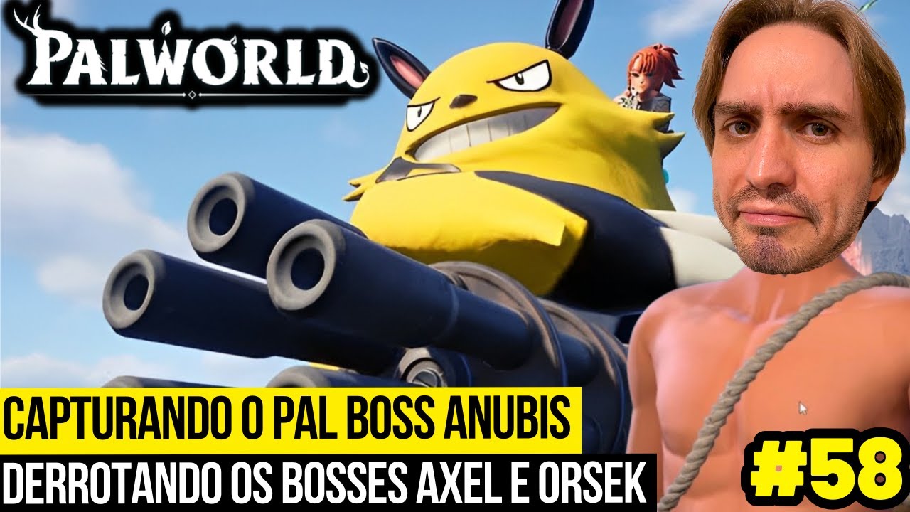 Palworld: Criando o Elmo de Metal Pal Lendário | Derrotando os Bosses ...