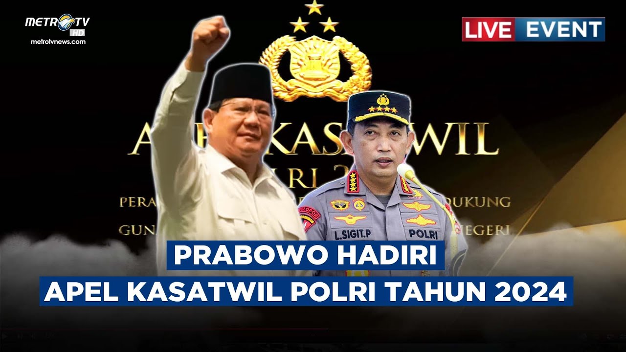 [FULL] LIVE EVENT - APEL KASATWIL POLRI TAHUN 2024 - YouTube