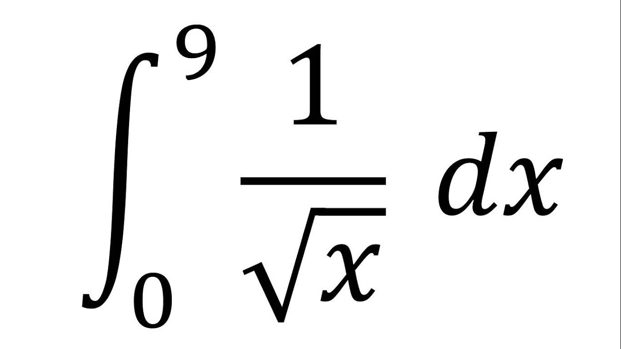 Integral definida con raíz | Ejemplo 3 - YouTube